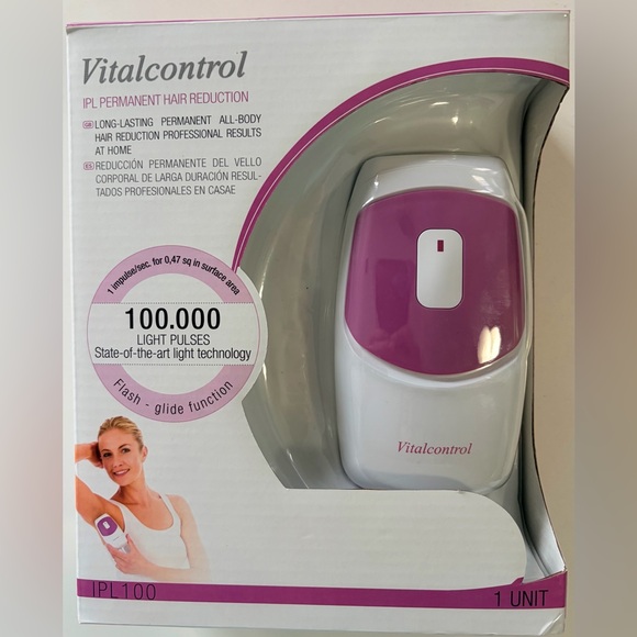 Vitalcontrol | Hair | Vitalcontrol Ipl0 Ipl Hair Reduction Device New ...